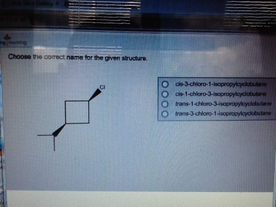 Solved: Choose The Correct Name For The Given Structure. C... | Chegg.com Solved: Choose The Correct Name For The Given Structure. C... | Chegg.com