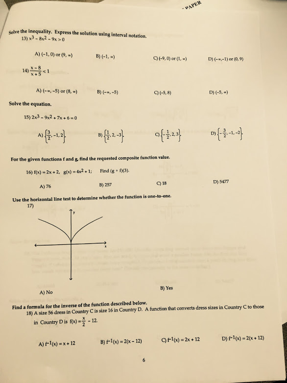 Solved Solve The Inequality Express The Solution Using I 