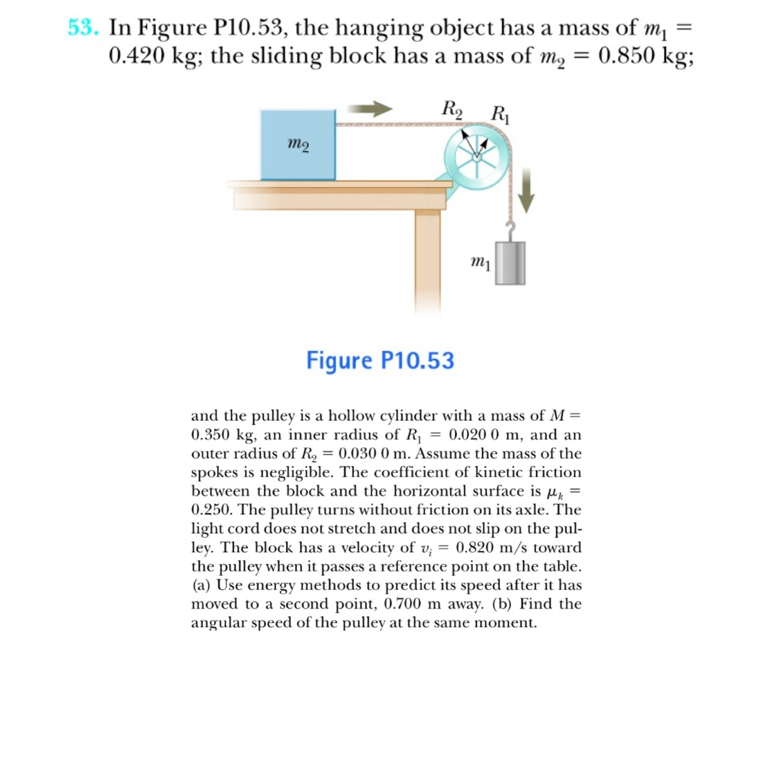 Solved: In The Hanging Object Has A Mass Of M1 = 0.420 Kg;... | Chegg.com Solved: In The Hanging Object Has A Mass Of M1 = 0.420 Kg;... | Chegg.com