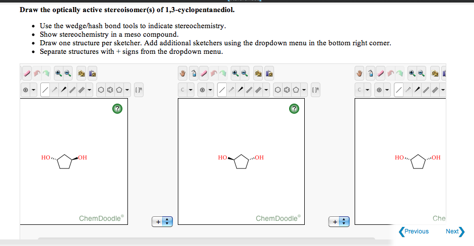 Solved: Draw The Optically Active Stereoisomer(s) Of 1,3-c... | Chegg.com Solved: Draw The Optically Active Stereoisomer(s) Of 1,3-c... | Chegg.com