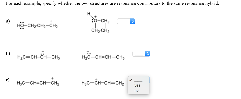 Solved: For Each Example, Specify Whether The Two Structur... | Chegg.com Solved: For Each Example, Specify Whether The Two Structur... | Chegg.com