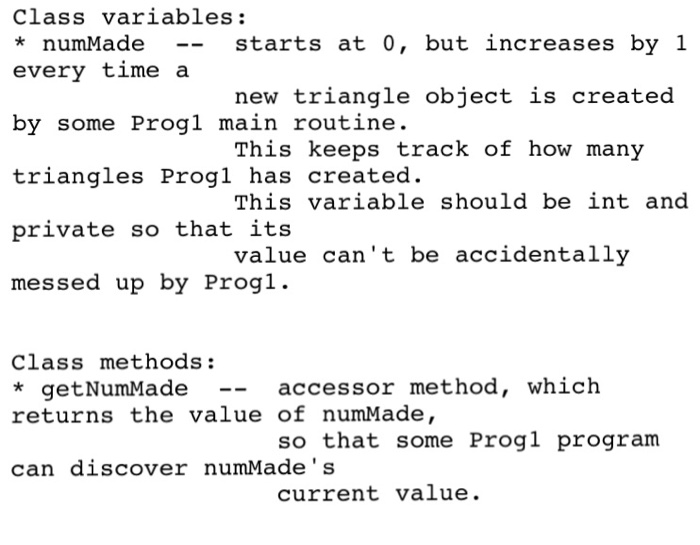 Solved: In A File Named Triangle.java, Write Complete Code... | Chegg.com Solved: In A File Named Triangle.java, Write Complete Code... | Chegg.com
