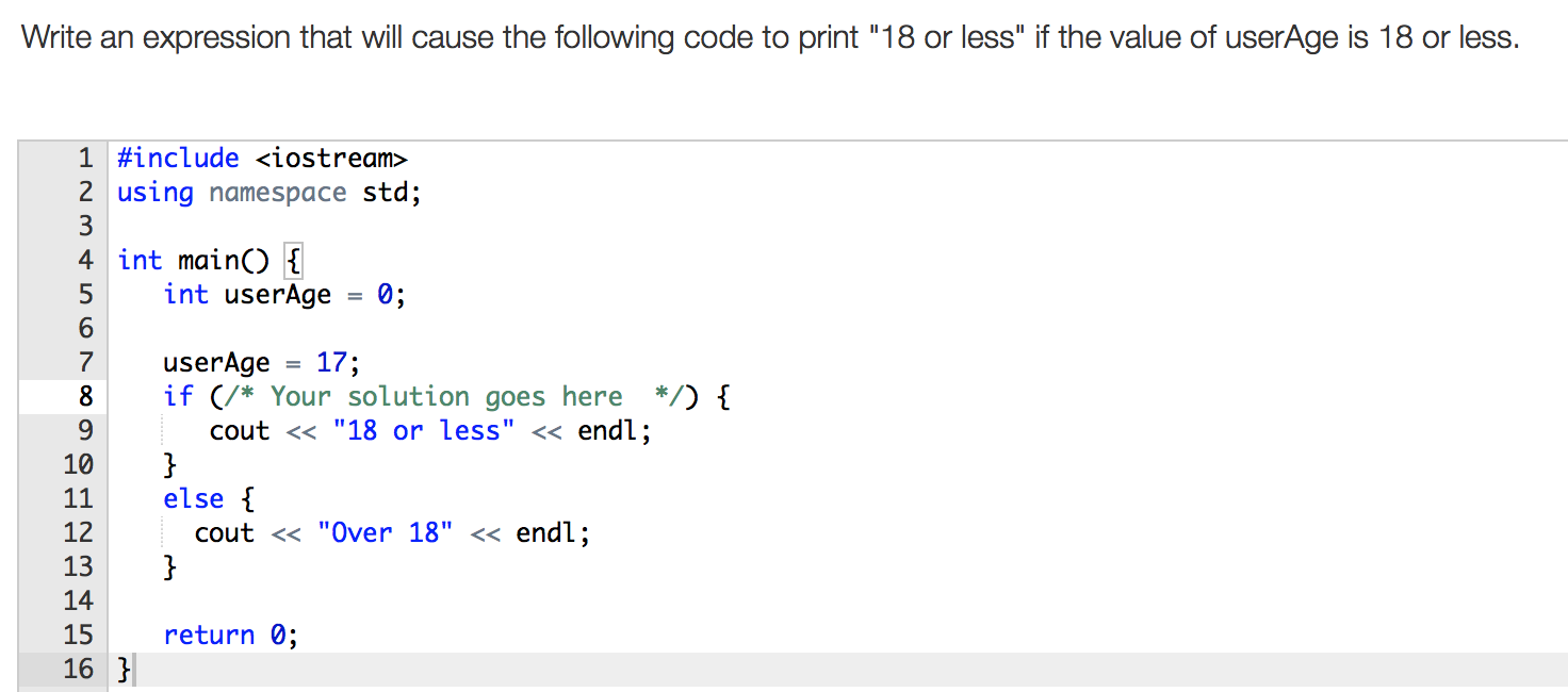 Solved: Write An Expression That Will Cause The Following ... | Chegg.com Solved: Write An Expression That Will Cause The Following ... | Chegg.com
