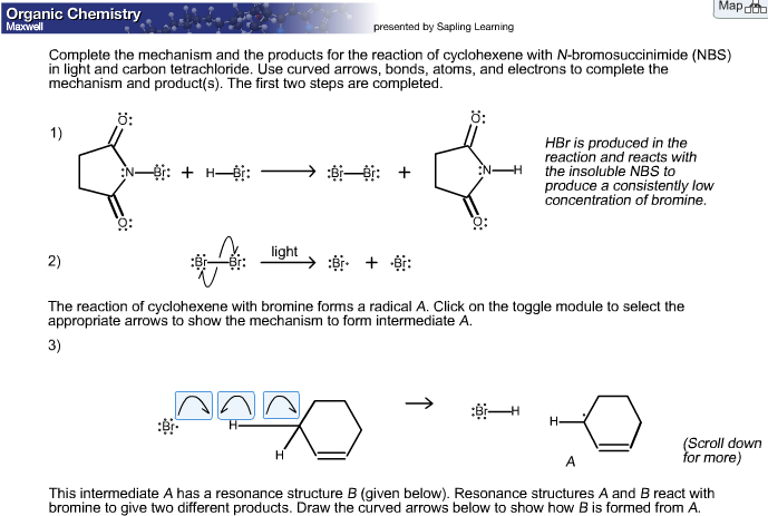 Solved: Map Organic Chemistry Presented By Sapling Learnin... | Chegg.com Solved: Map Organic Chemistry Presented By Sapling Learnin... | Chegg.com