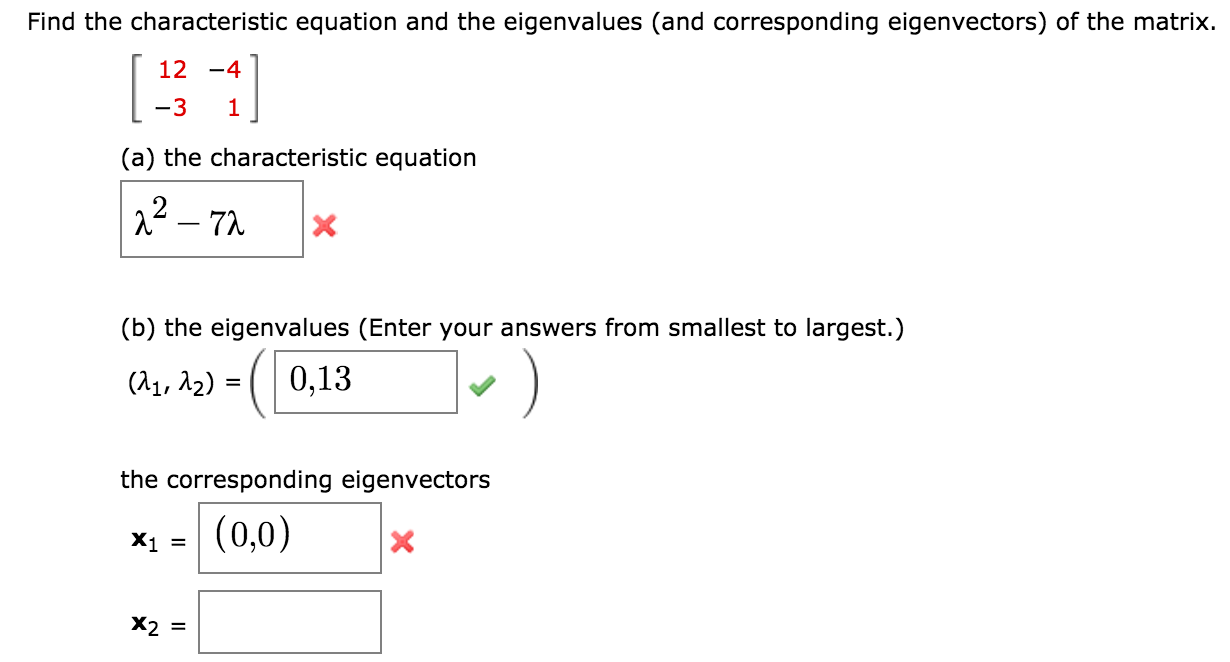 Solved: Find The Characteristic Equation And The Eigenvalu... | Chegg.com Solved: Find The Characteristic Equation And The Eigenvalu... | Chegg.com
