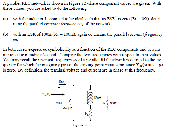 Parallel Resonant Frequency