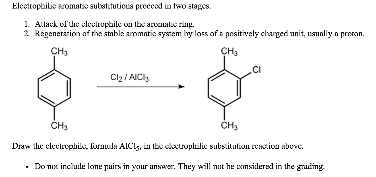 Solved: Electrophilic Aromatic Substitutions Proceed In Tw... | Chegg.com Solved: Electrophilic Aromatic Substitutions Proceed In Tw... | Chegg.com