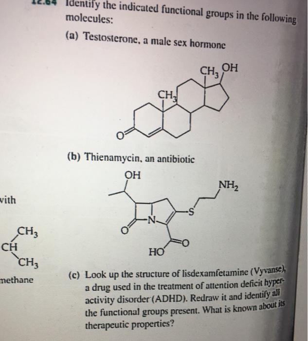 Solved Identify The Indicated Functional Groups In The Fo