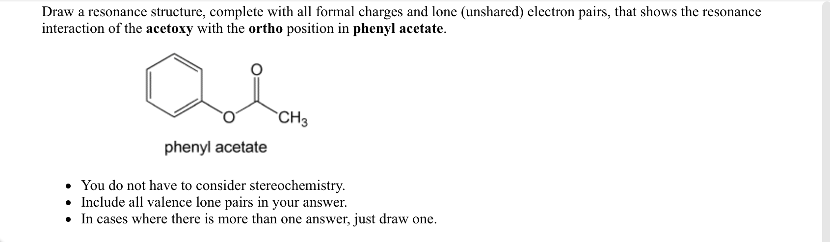 Solved Resonance Draw The Resonance Structure Of Anisole Solved: The