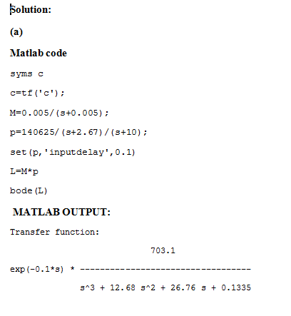 (Solved) - The model for a specific linearized TCP/IP computer network queue,... - (1 Answer ...