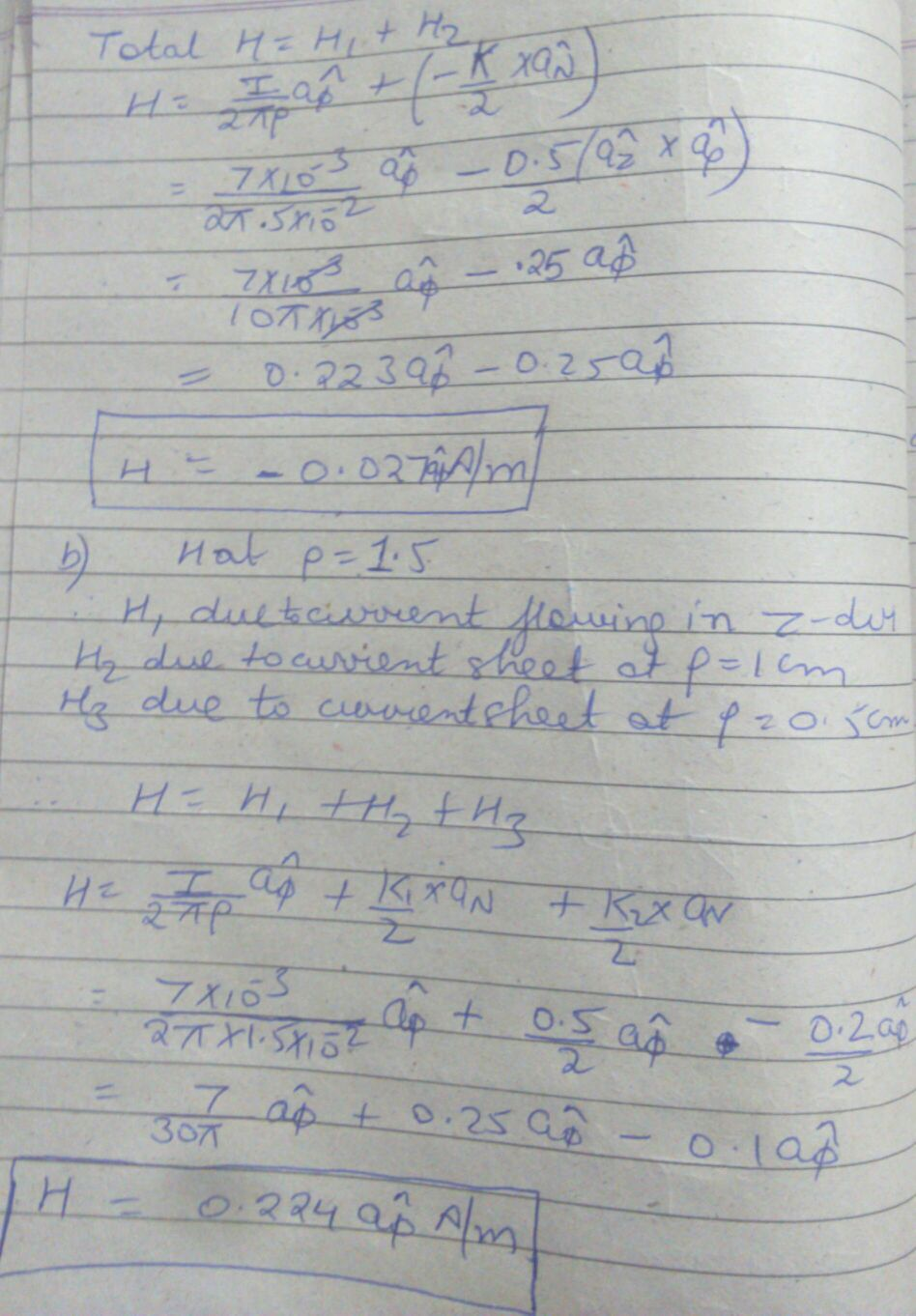 (Solved) - A current filament on the z axis carries a current of 7 mA in the... - (1 Answer ...