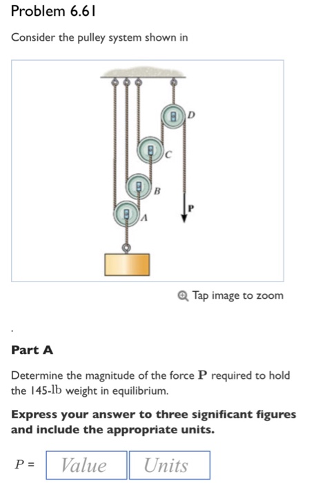 Solved Consider The Pulley System Shown In Figure 1 - vrogue.co Solved Consider The Pulley System Shown In Figure 1 - vrogue.co