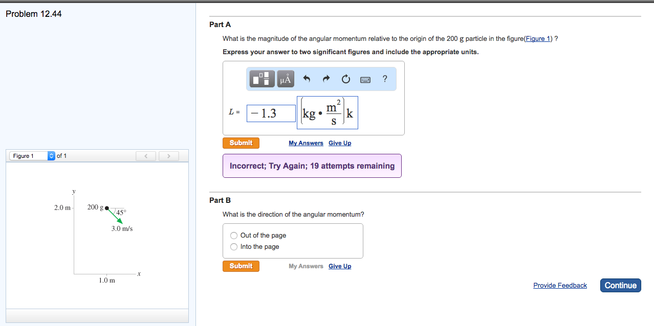 Solved What Is The Magnitude Of The Angular Momentum Rela Chegg 76608