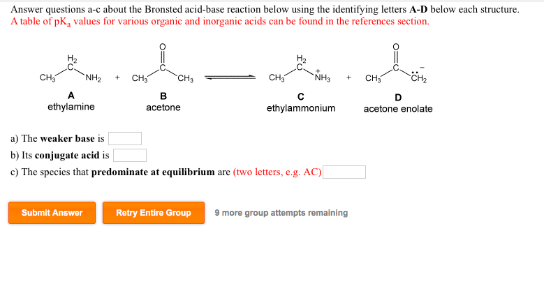 Solved: Answer Questions A-c About The Bronsted Acid-base ... | Chegg.com Solved: Answer Questions A-c About The Bronsted Acid-base ... | Chegg.com
