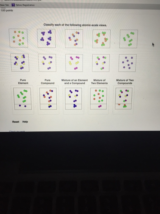 Solved Classify Each Of The Following Atomic Scale Views