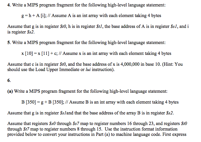 Program To Convert C To Mips Bitemultiprogram