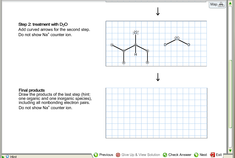 Solved: Complete The Electron-pushing Mechanism For The Re... | Chegg.com Solved: Complete The Electron-pushing Mechanism For The Re... | Chegg.com
