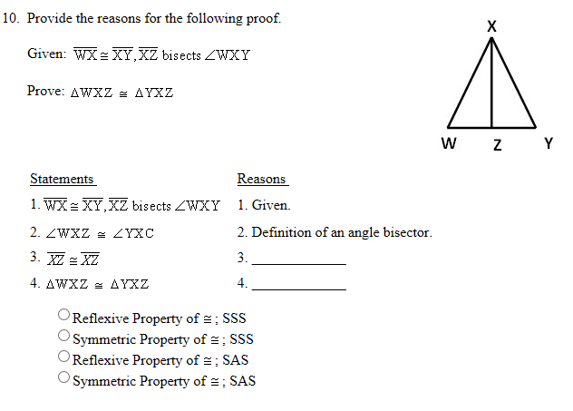 Solved: Provide The Reasons For The Following Proof. Given... | Chegg.com Solved: Provide The Reasons For The Following Proof. Given... | Chegg.com