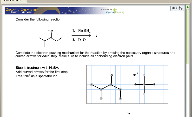 Solved: Complete The Electron-pushing Mechanism For The Re... | Chegg.com Solved: Complete The Electron-pushing Mechanism For The Re... | Chegg.com