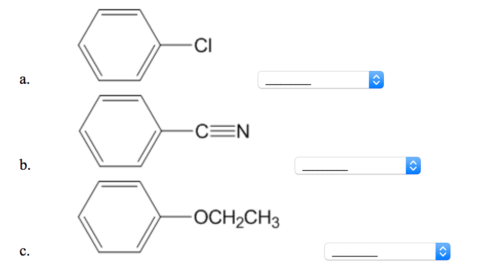 Solved: Assign The Following Three Compounds A Relative Or... | Chegg.com Solved: Assign The Following Three Compounds A Relative Or... | Chegg.com