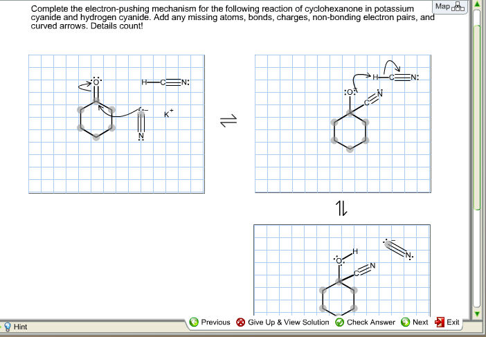 Solved: Complete The Electron-pushing Mechanism For The Fo... | Chegg.com Solved: Complete The Electron-pushing Mechanism For The Fo... | Chegg.com