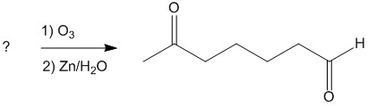 Solved: Which Alkene Would Produce The Product Shown Below... | Chegg.com