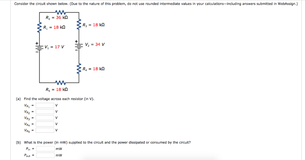 Solved: Consider The Circuit Shown Below. (Due To The Natu... | Chegg.com