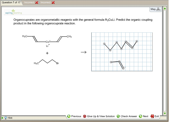 Solved: Organocuprates Are Organometallic Reagents With Th... | Chegg.com