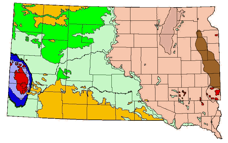 Solved: Lab 10: South Dakota Geology Instructions: 1. Be S... | Chegg.com