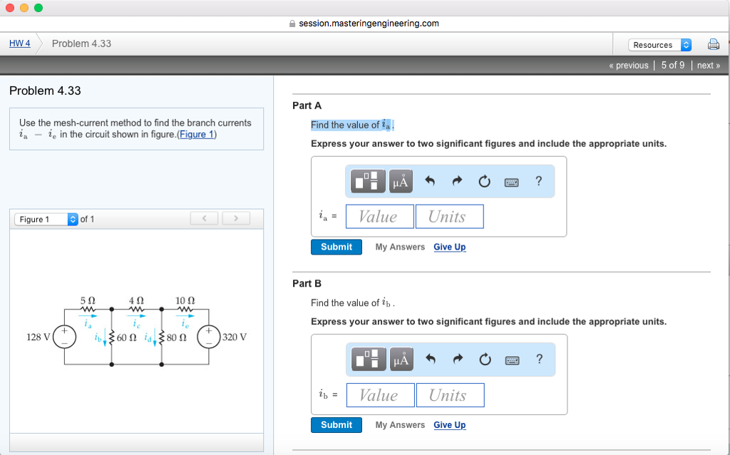 Solved: Use The Mesh-current Method To Find The Branch Cur... | Chegg.com