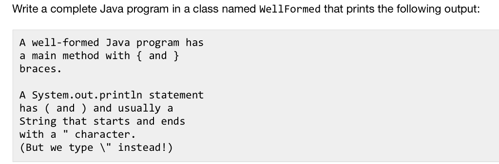 Solved Note Is Learing Java Currently On Chapter1 And C