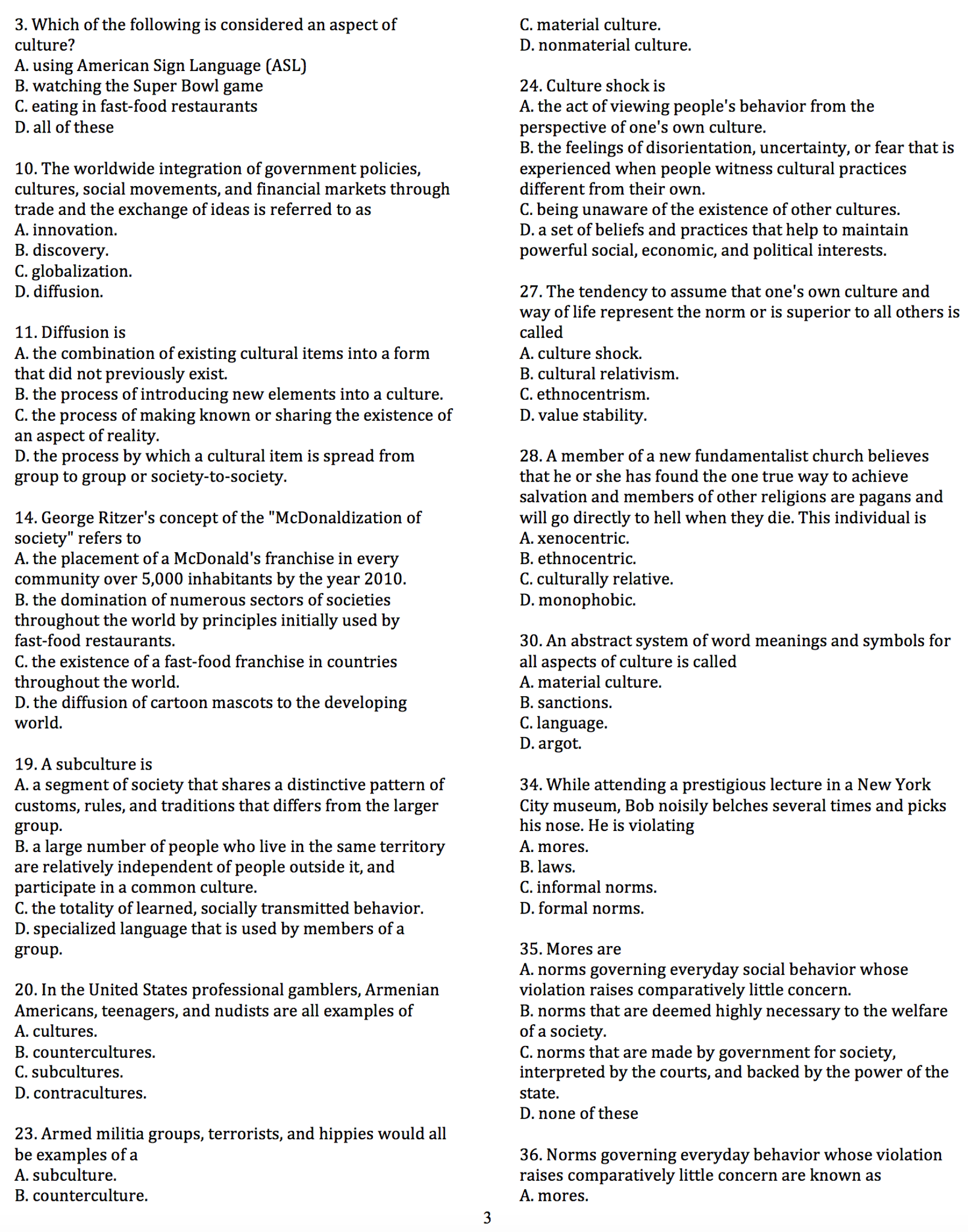 Solved: Which Of The Following Is Considered An Aspect Of ... | Chegg.com