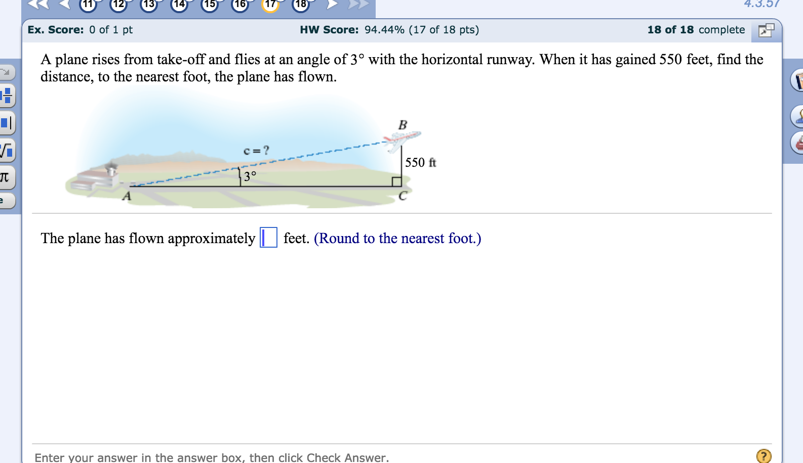 Solved: A Plane Rises From Take-off And Flies At An Angle ... | Chegg.com