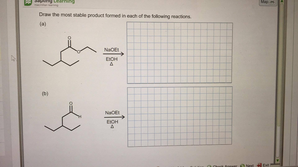 Solved: Draw The Most Stable Product Formed In Each Of The... | Chegg.com
