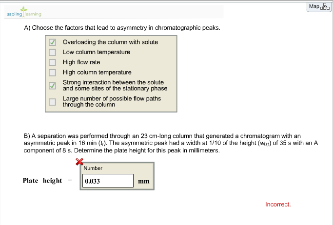 Solved: Map Pling A) Choose The Factors That Lead To Asymm... | Chegg.com
