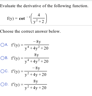 Solved: Use Implicit Differentiation To Find The Derivativ... | Chegg.com