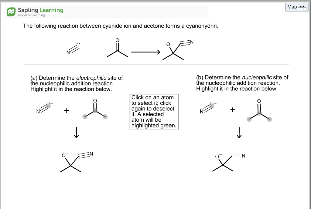 Solved: The Following Reaction Between Cyanide Ion And Ace... | Chegg.com