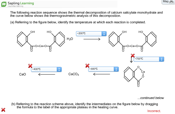 Solved: Map Sapling Learning Macmillan Learning Reaction S... | Chegg.com Solved: Map Sapling Learning Macmillan Learning Reaction S... | Chegg.com
