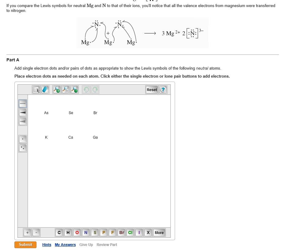 Solved: If You Compare The Lewis Symbols For Neutral Mg An... | Chegg.com