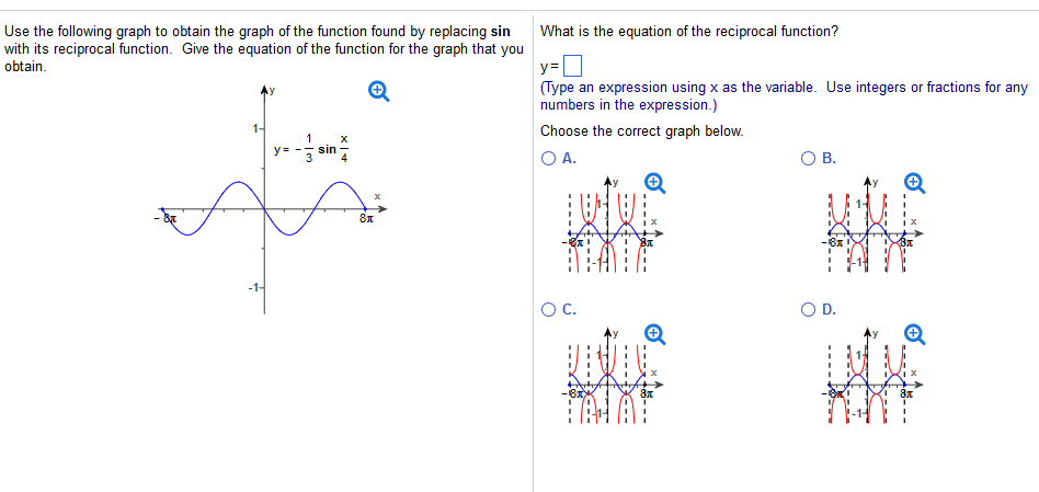Solved Use the following graph to obtain the graph of the | Chegg.com
