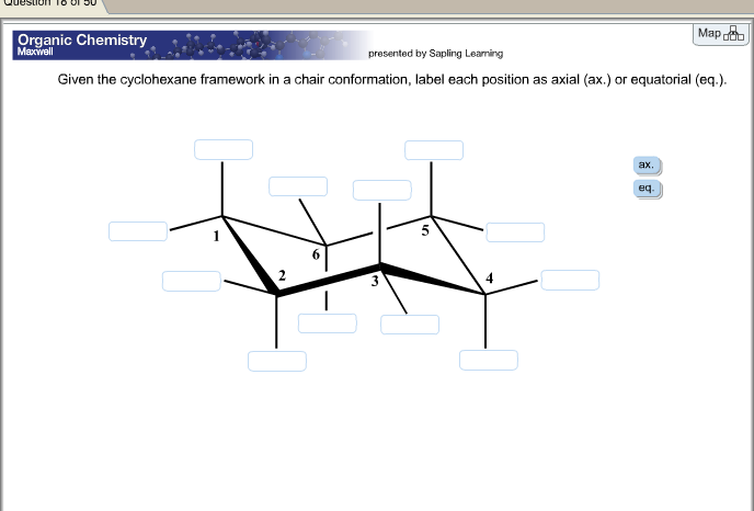 Solved: Given The Cyclohexane Framework In A Chair Conform... | Chegg.com