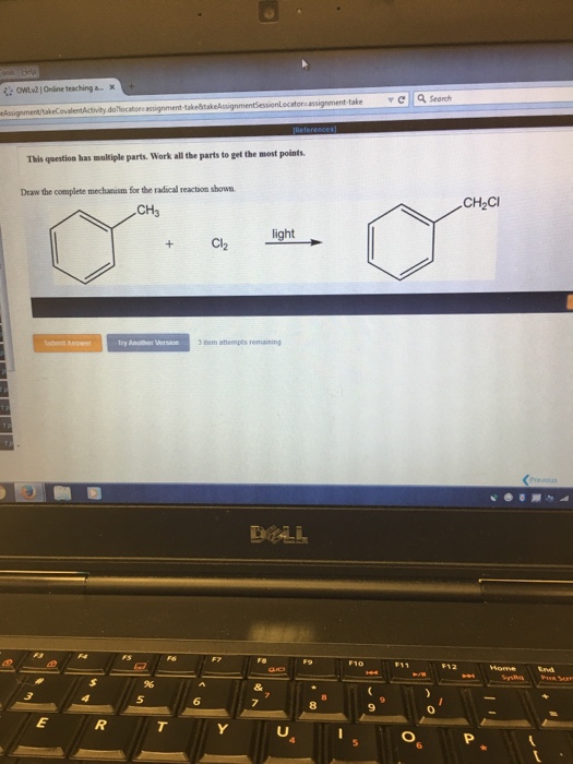 Solved: Draw The Complete Mechanism For The Radical Reacti... | Chegg.com