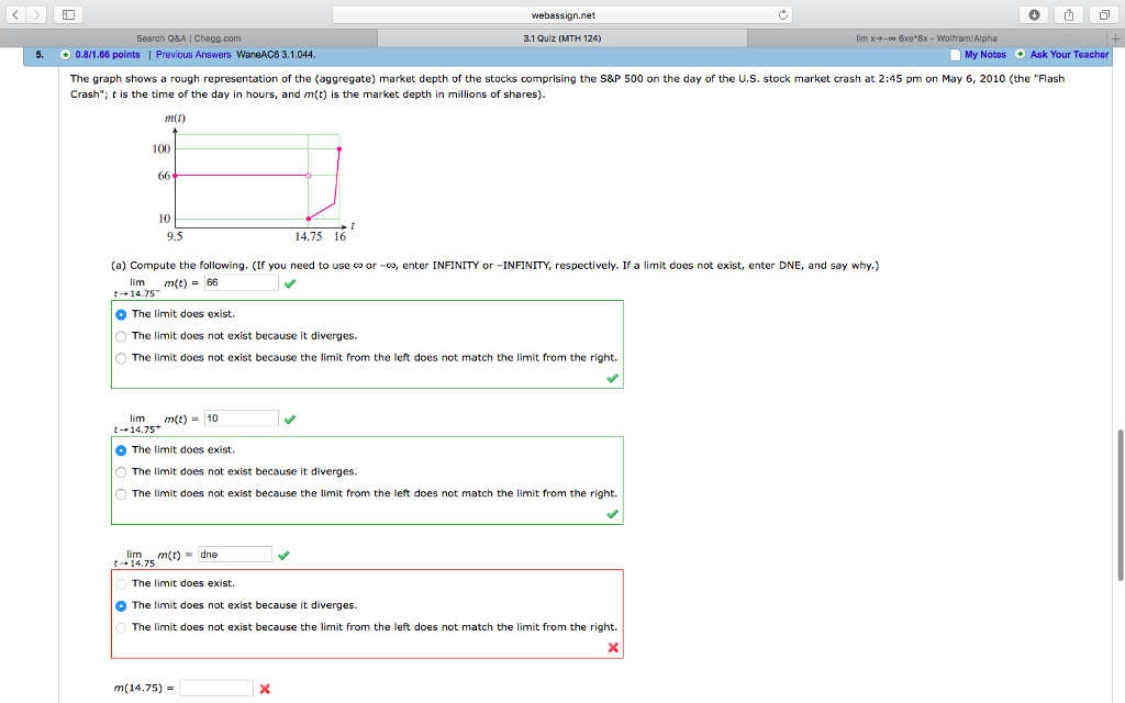 Solved: Webassign Net Search Q&A I Chegg.com 3.1 Quiz (MTH... | Chegg.com