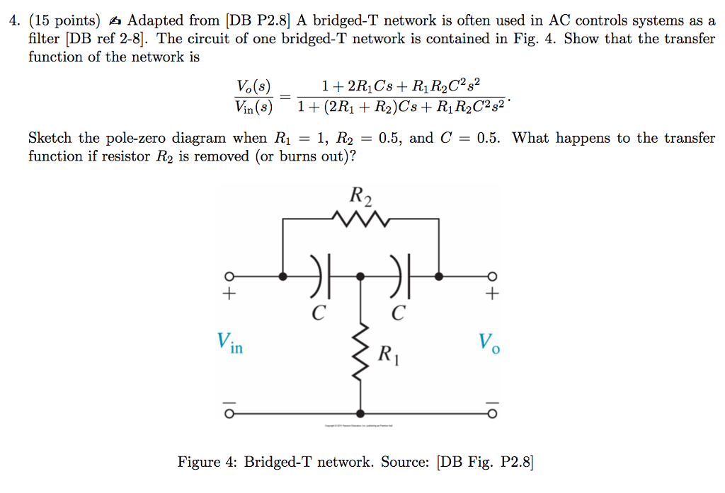 Solved: 4. (15 Points) *» Adapted From [DB P2.8] A Bridged... | Chegg.com