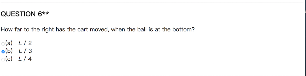 Solved: Cart Of Mass M 9 Kg Rolls Without Friction On A Ho... | Chegg.com