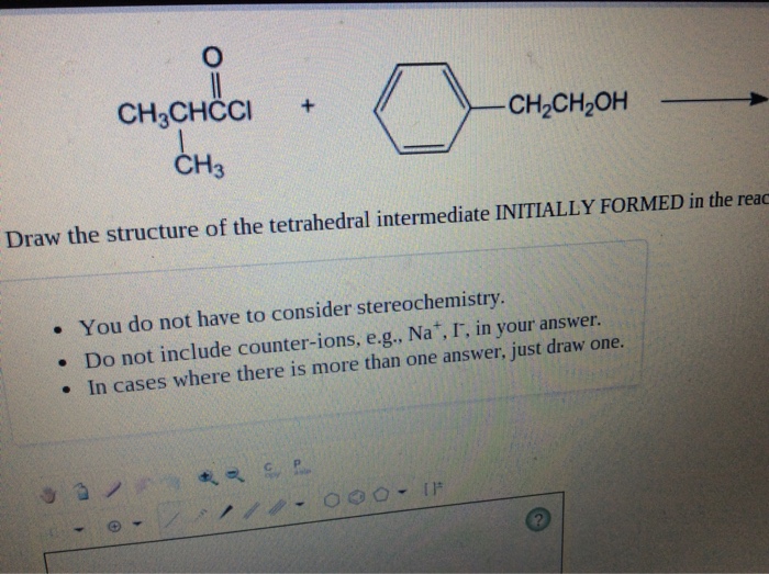 Solved: Draw The Structure Of The Tetrahedral Intermediate... | Chegg.com