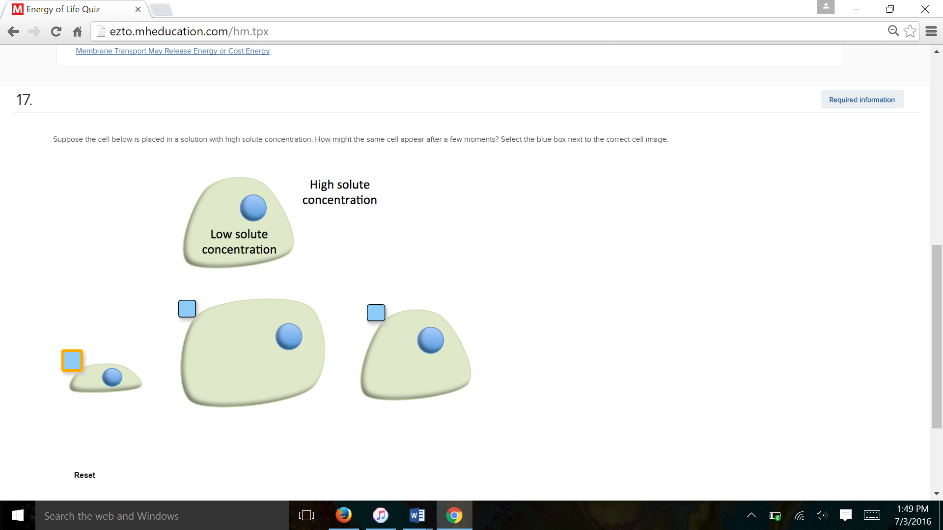 Solved: Suppose The Cell Below Is Placed In A Solution Wit... | Chegg.com Solved: Suppose The Cell Below Is Placed In A Solution Wit... | Chegg.com