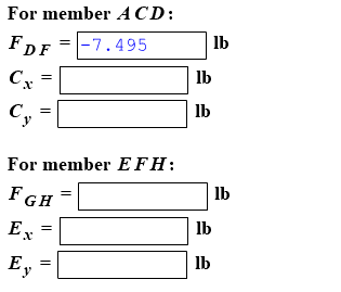 Solved 4.0 in 16 4.9 in.1 14 in.- 5.1 1b 2.0 in. F 2.0 in. | Chegg.com