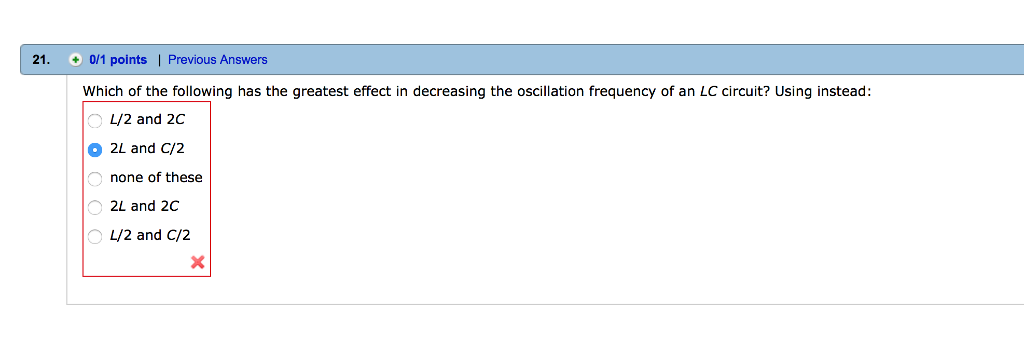 Solved: Which Of The Following Has The Greatest Effect In ... | Chegg.com