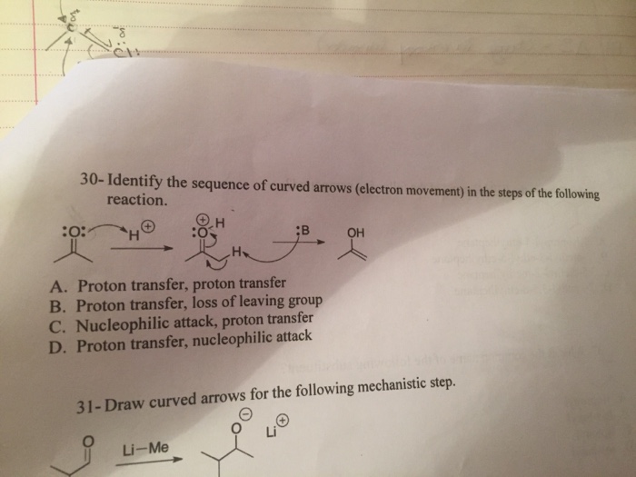 Solved: Identify The Sequence Of Curved Arrows (electron M... | Chegg.com
